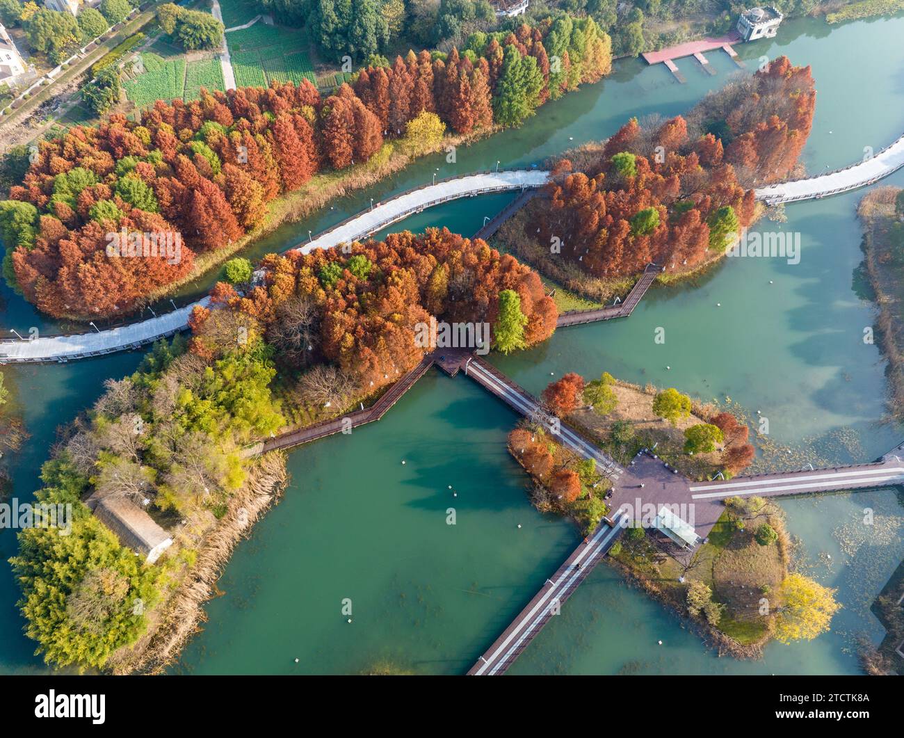 Beijing, China. 14th Dec, 2023. This aerial photo taken on Dec. 14 ...