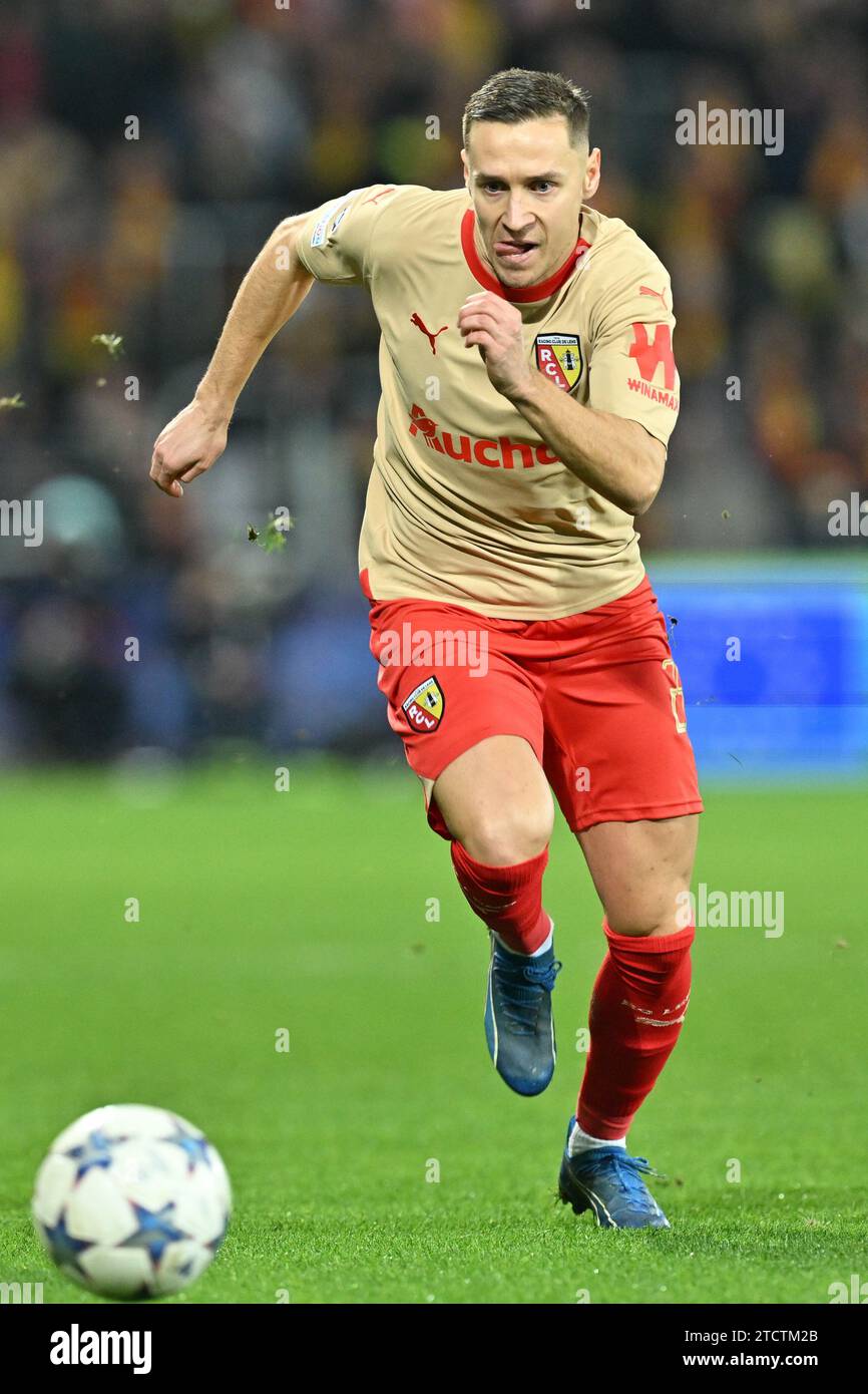 Przemyslaw Frankowski (29) of RC Lens pictured during the Uefa ...