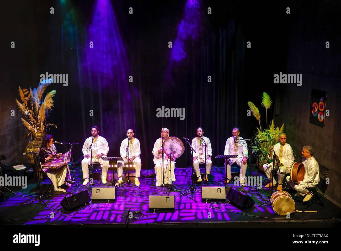 Abdelkader Ghayt and the Samaa Orchestra performing at the 360 Paris ...