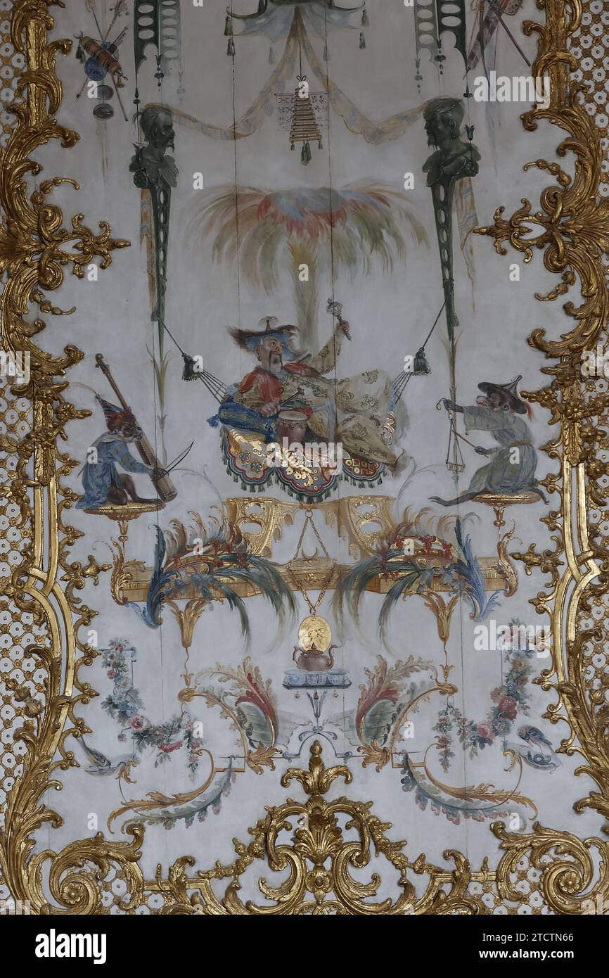 Chantilly castle, Conde museum, Chantilly, Oise, France. Grande ...