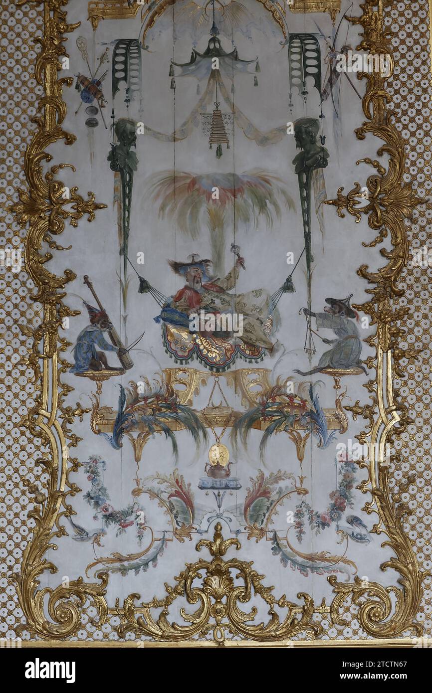 Chantilly castle, Conde museum, Chantilly, Oise, France. Grande ...