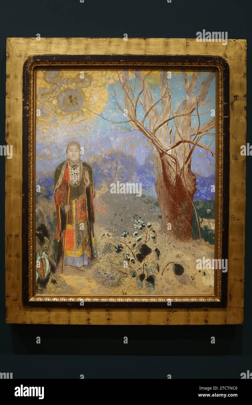 Orsay Museum, Paris, France Odilon Redon, The Buddha, c.1906-1907 ...