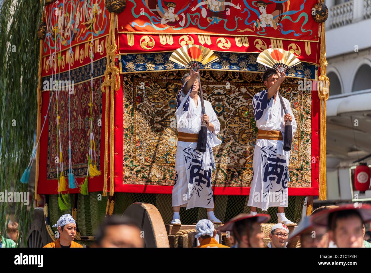 Kyoto, Japan - July 24 2023 : Gion Matsuri Festival, Yamaboko Junko ...