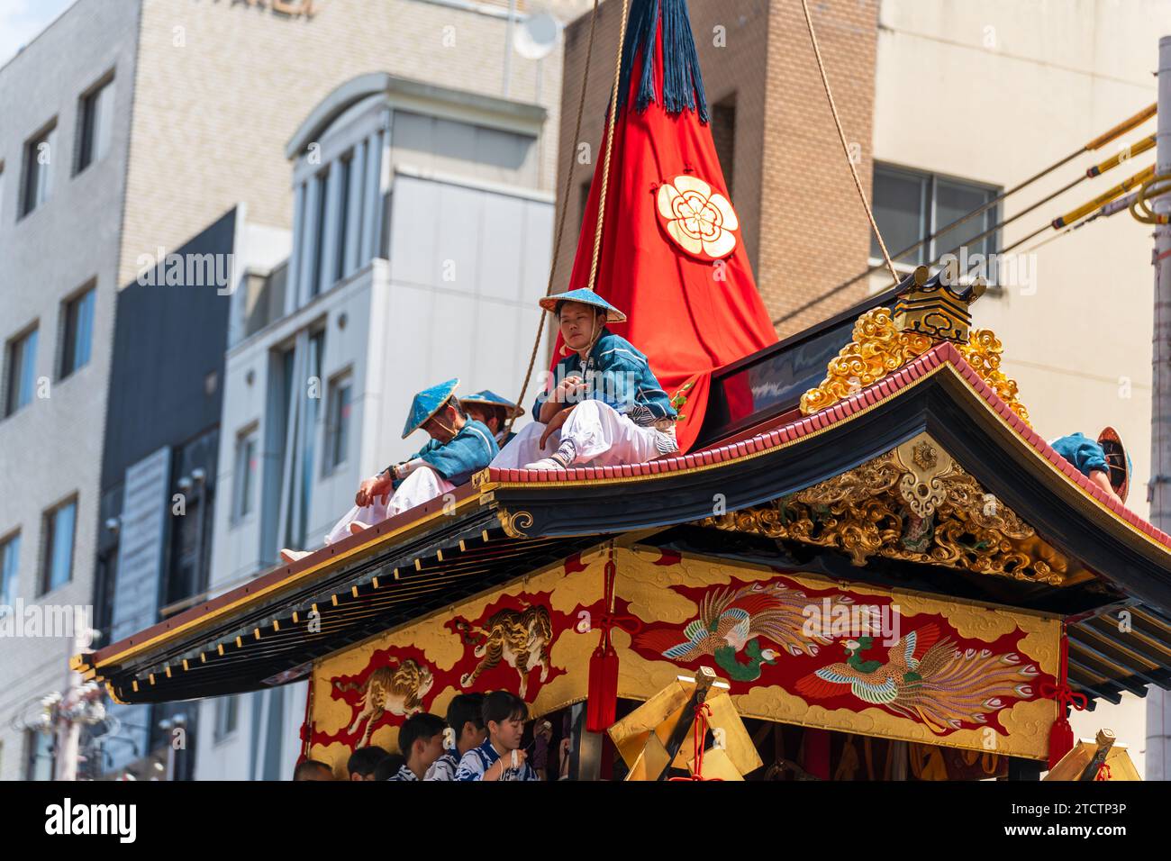 Kyoto, Japan - July 24 2023 : Gion Matsuri Festival, Yamaboko Junko ...