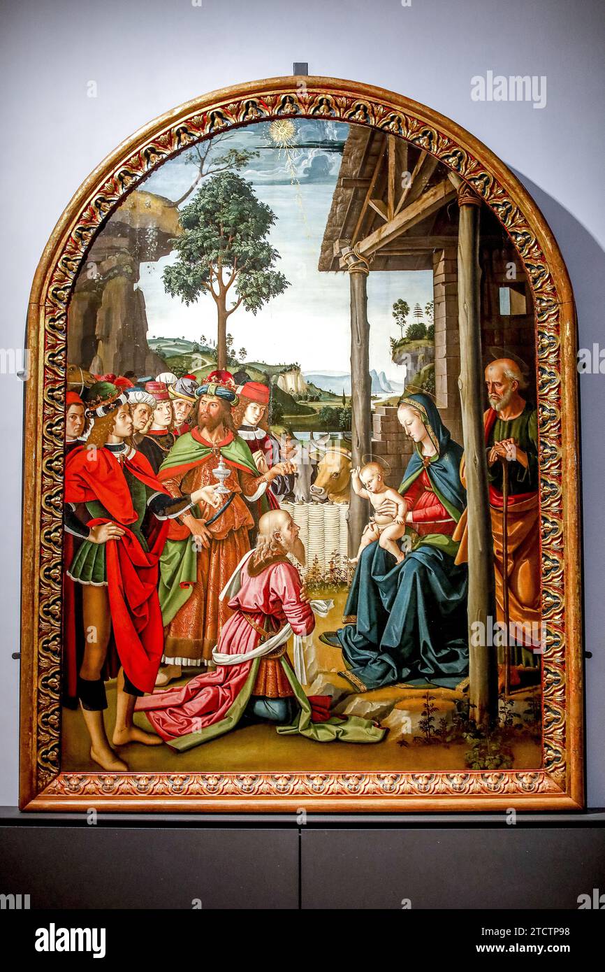 Galleria Nazionale dell’Umbria, Perugia, Umbria, Italy Pietro di ...