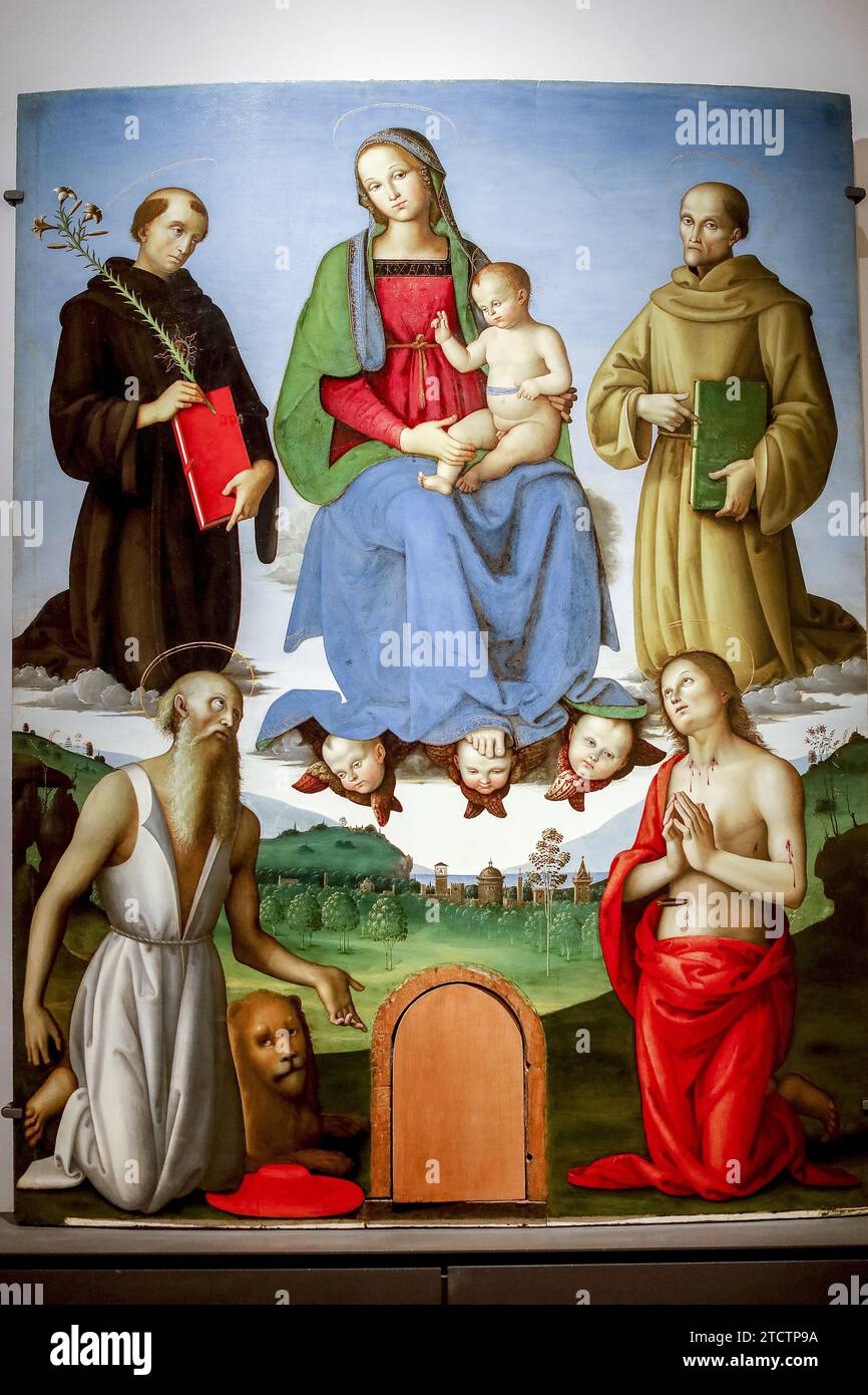 Galleria Nazionale dell’Umbria, Perugia, Umbria, Italy Pietro di ...