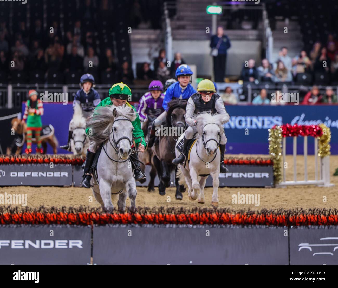 London Excel International Horse Show 14 Dec 2023 The Defender Shetland ...
