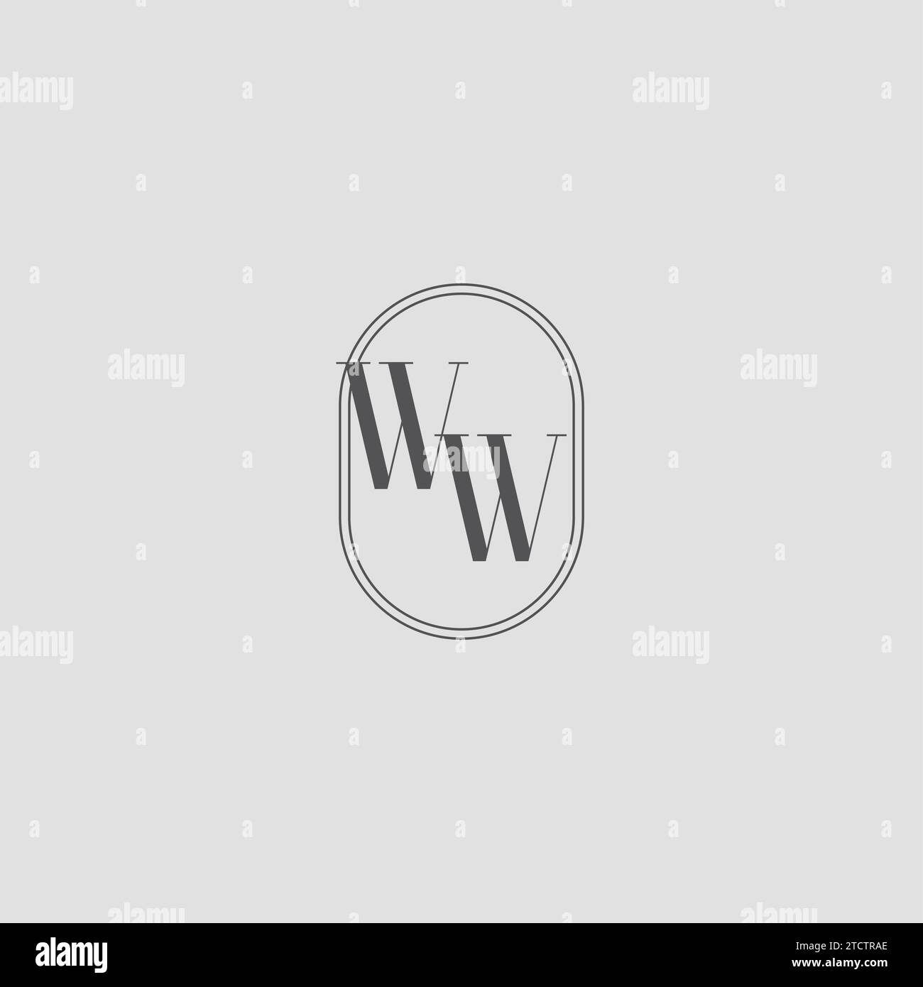 Ww initial hi-res stock photography and images - Alamy