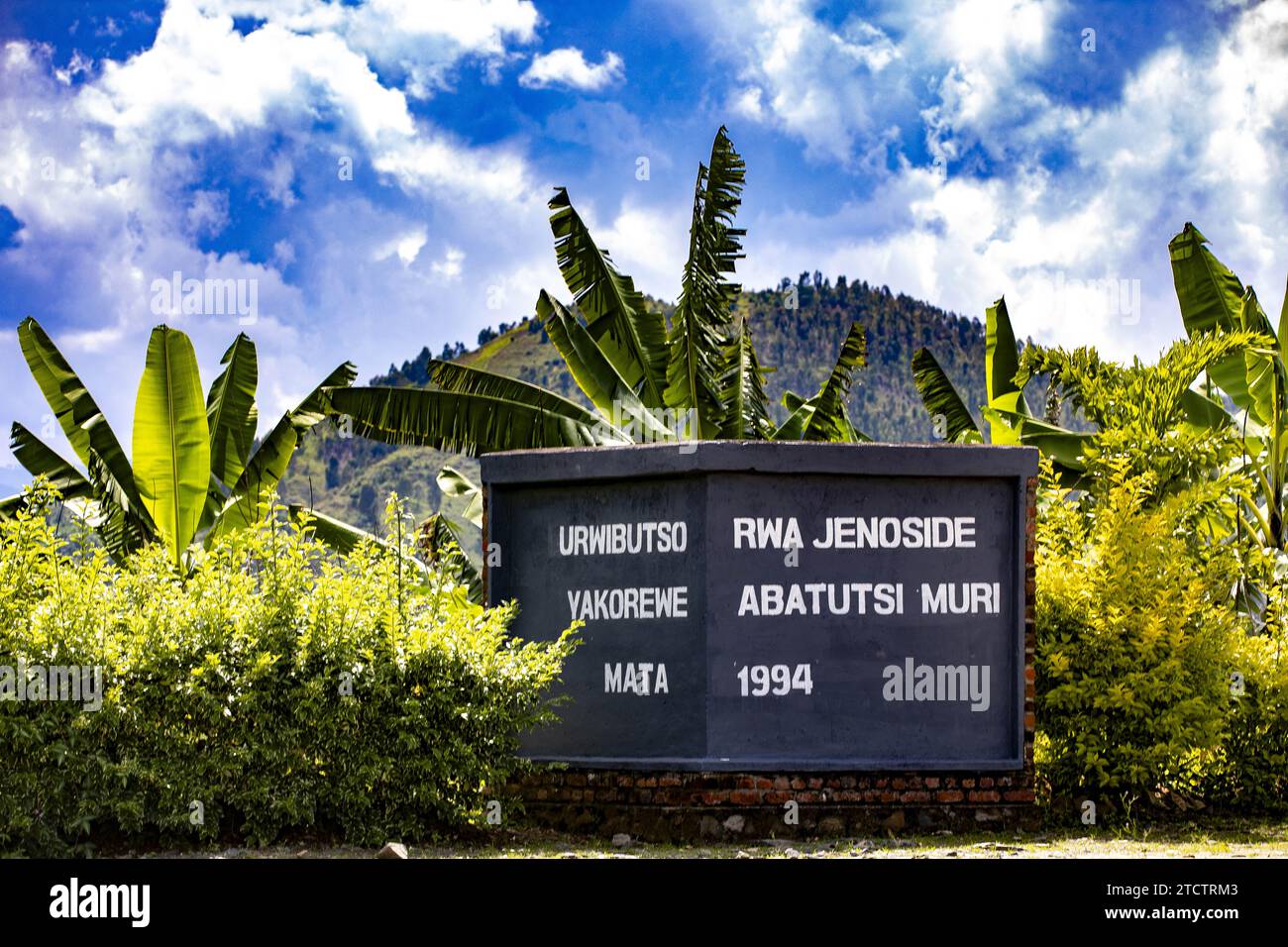 Genocide memorial at Saint Peter’s catholic church, Karongi, Rwanda ...