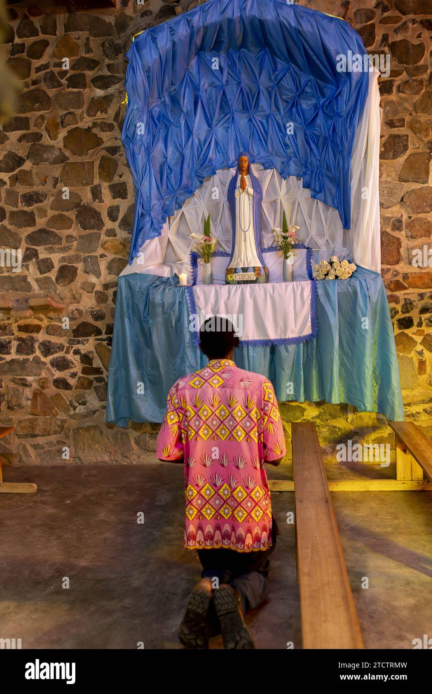 Prayer to Our Lady of Kibeho in Saint Peter‰Ûªs catholic church ...