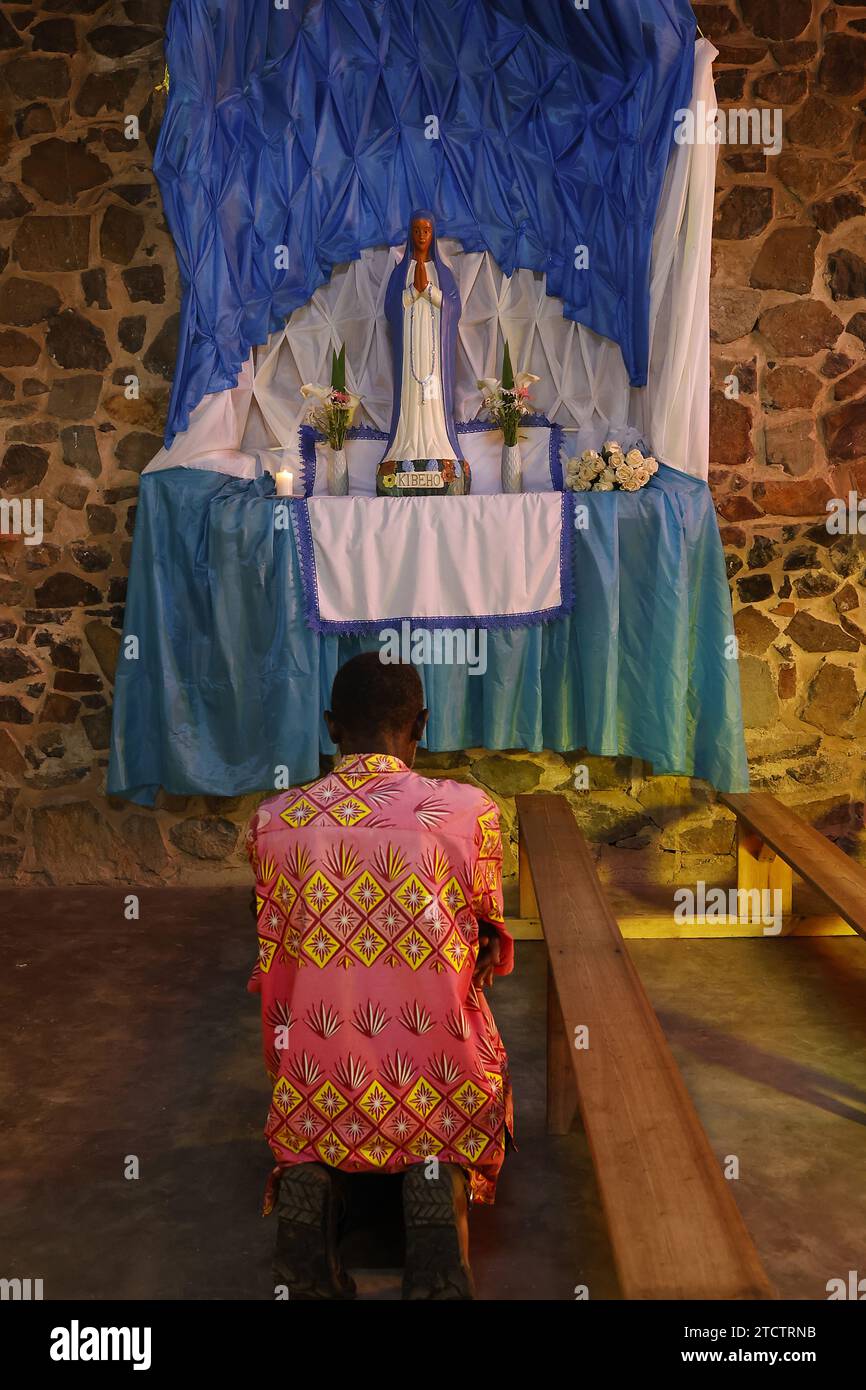 Prayer to Our Lady of Kibeho in Saint Peter‰Ûªs catholic church ...