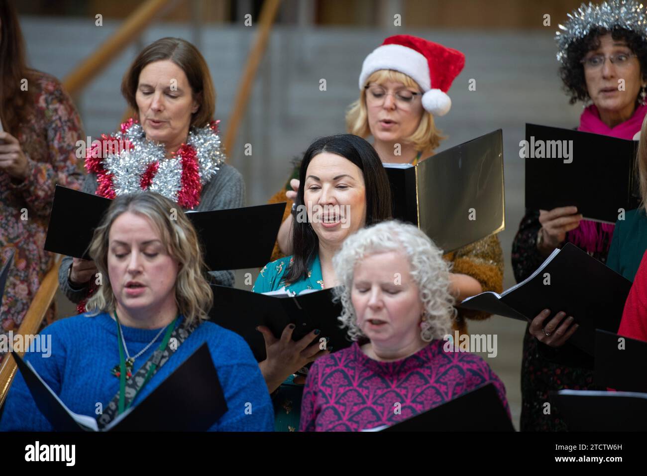 Edinburgh, Scotland, UK. 14th Dec, 2023. PICTURED: Scottish Parliament ...