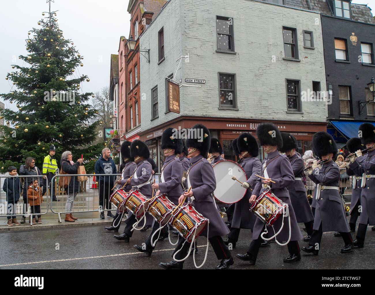 Windsor, Berkshire, UK. 14th December, 2023. The Changing the Guard in ...