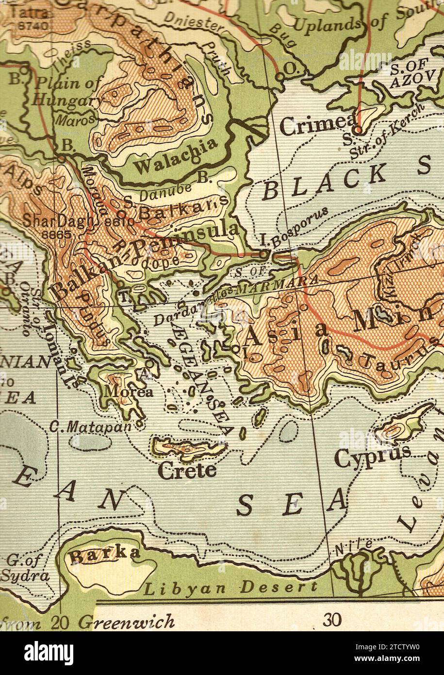 Eastern hemisphere political map world hi-res stock photography and ...