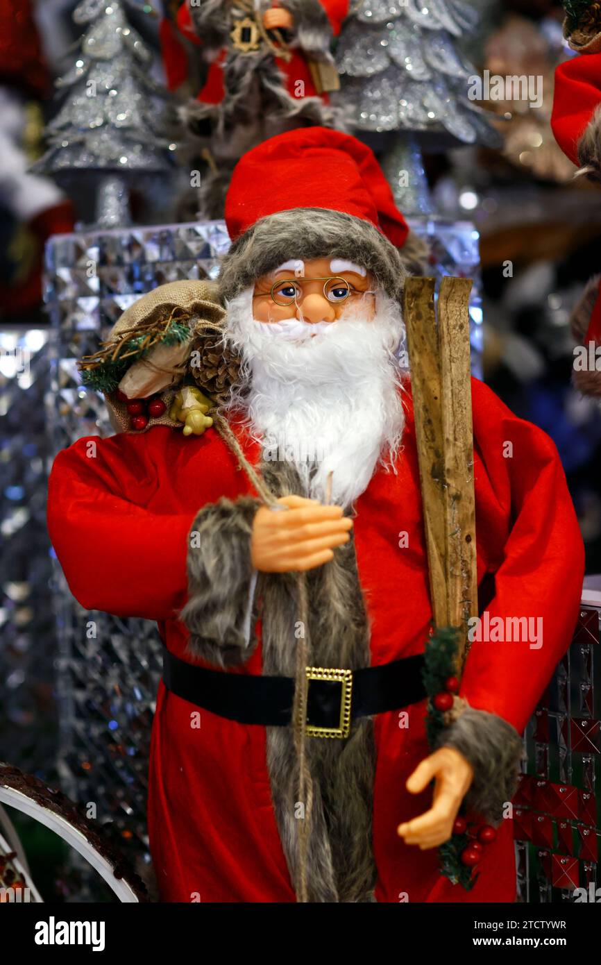 Beautiful christmas decoration santa claus hi-res stock photography and ...