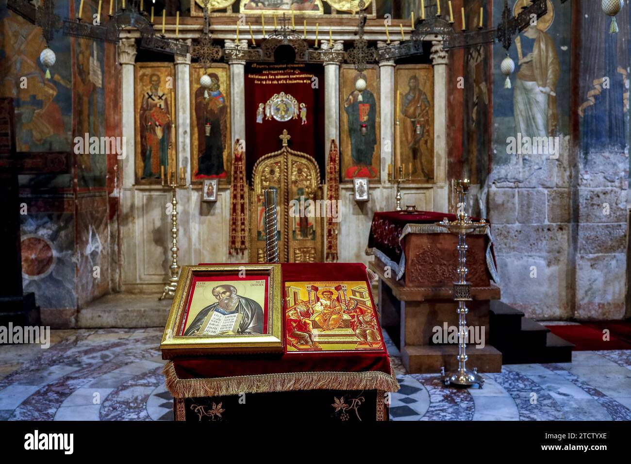 Visoki decani monastery painting hi-res stock photography and images ...