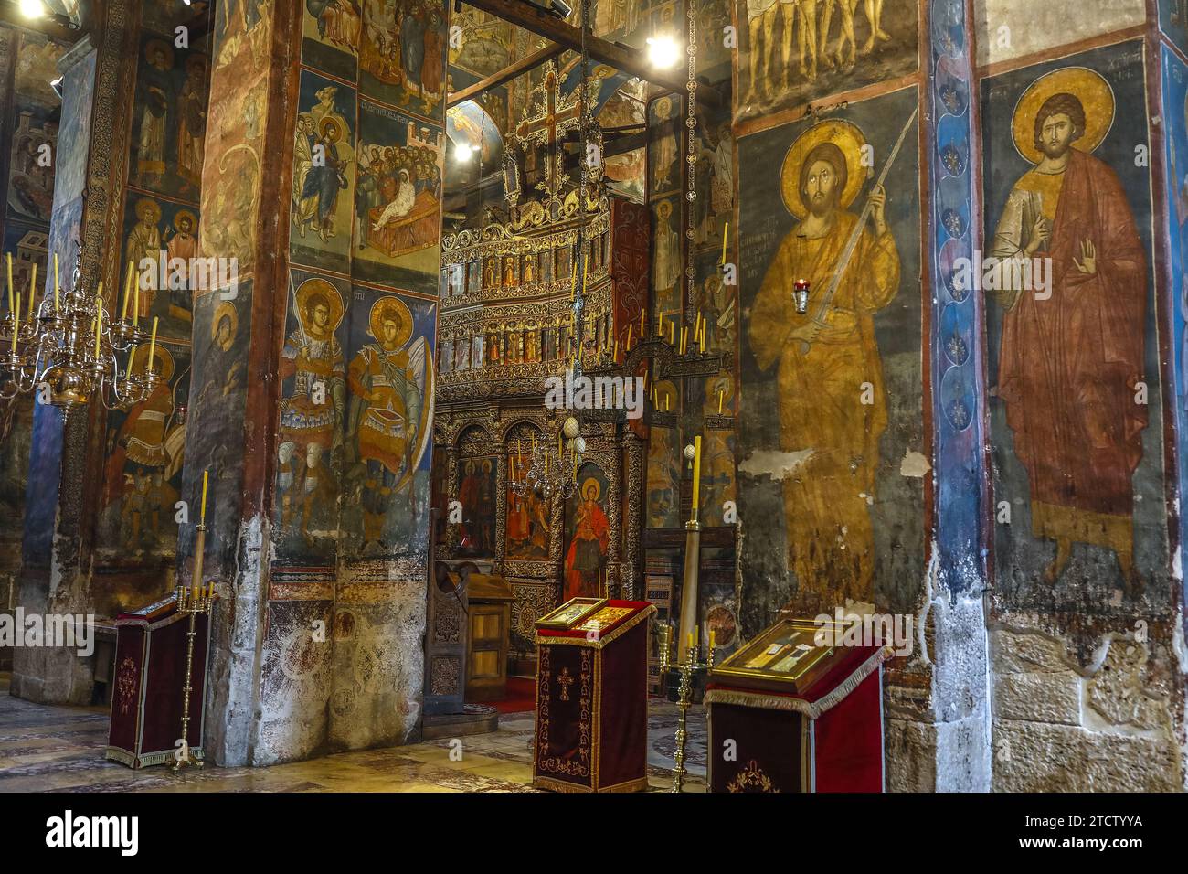 Visoki decani monastery painting hi-res stock photography and images ...