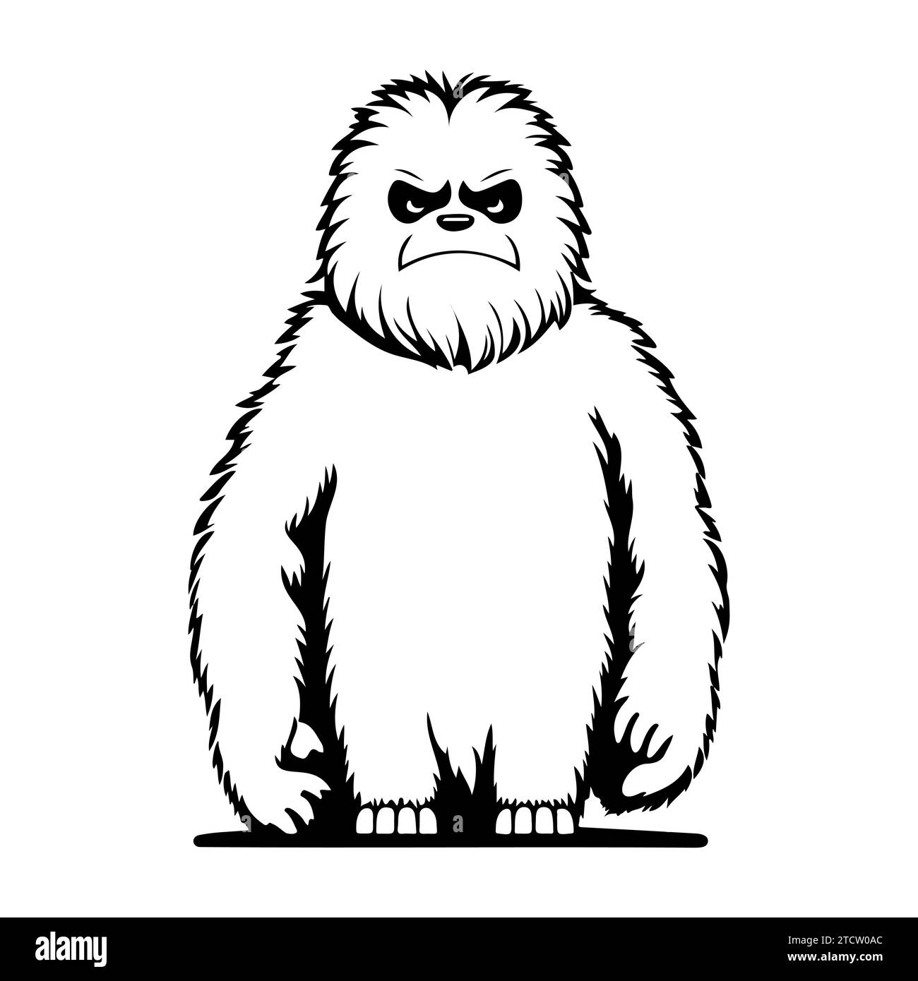 Ice monster Black and White Stock Photos & Images - Alamy