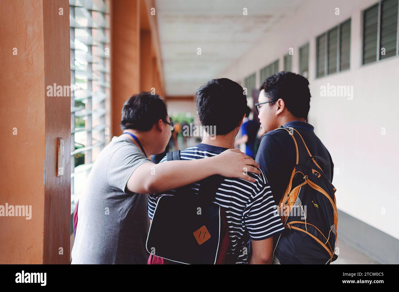 Back to school background, pupils studying Stock Photo - Alamy
