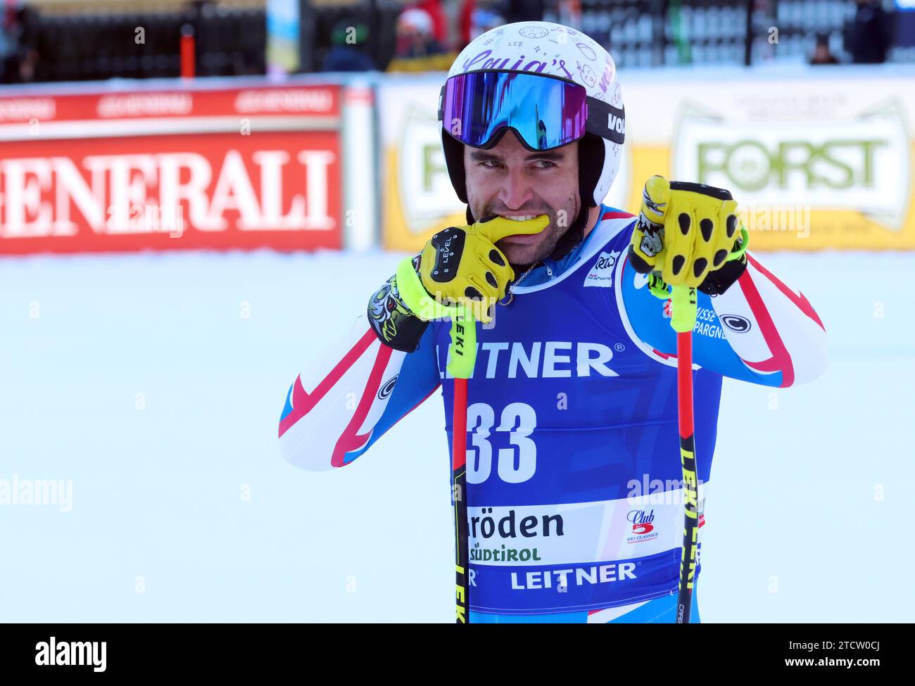 Saint Christina, Italy. 14th Dec, 2023. Santa Cristina - Skiing, Val ...