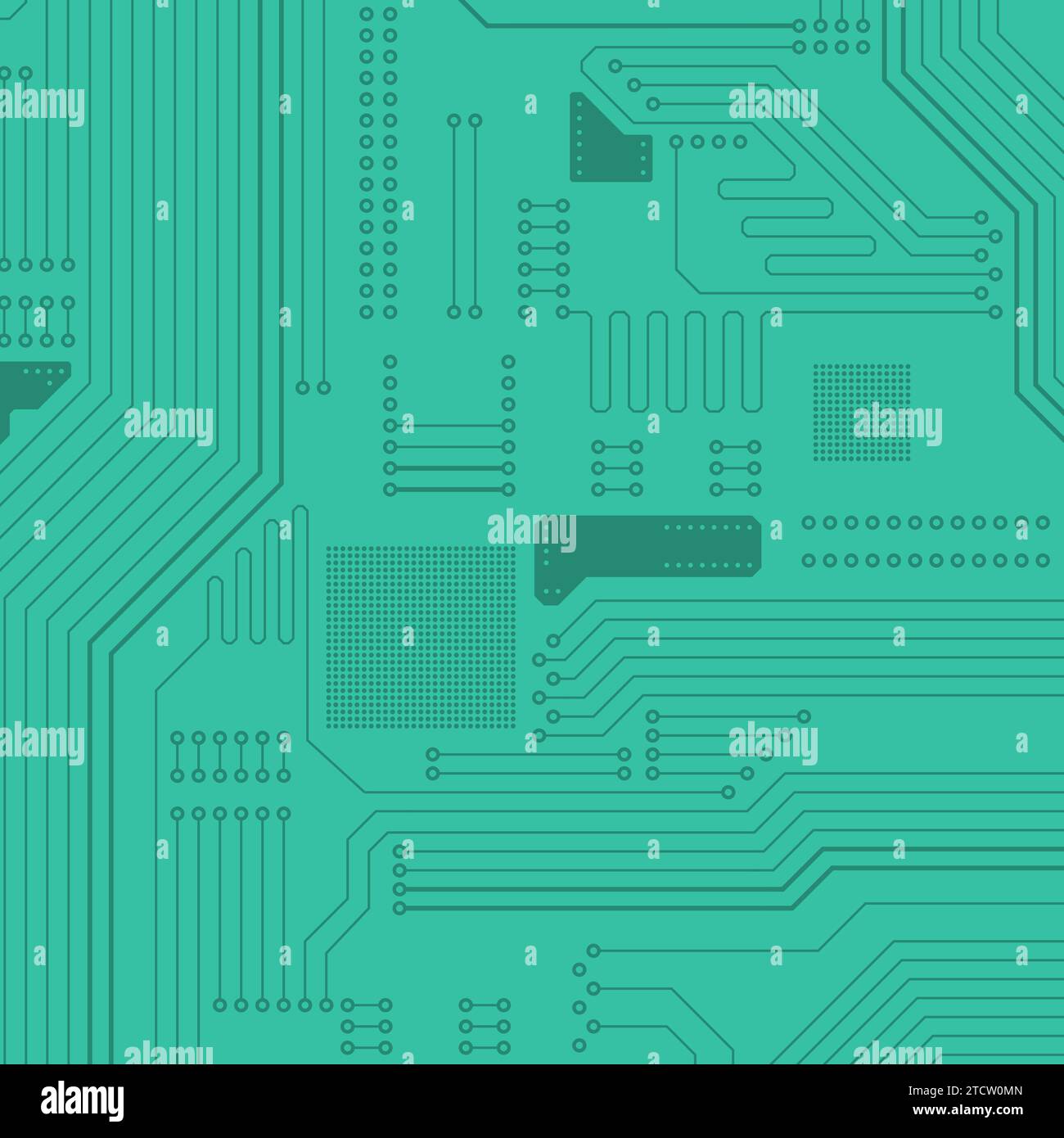 Circuit board technology. Electronics background. Vector circuit board ...