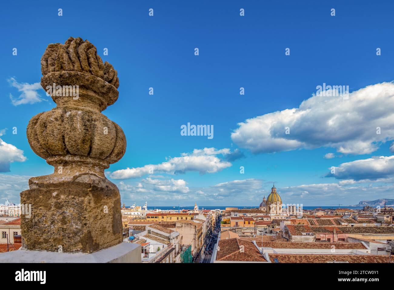 City of palermo domes hi-res stock photography and images - Alamy