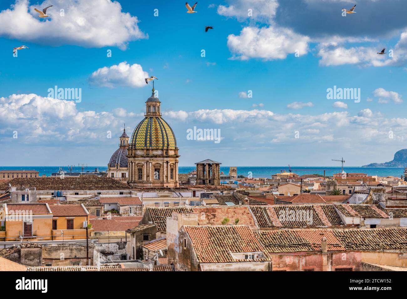 City of palermo domes hi-res stock photography and images - Alamy
