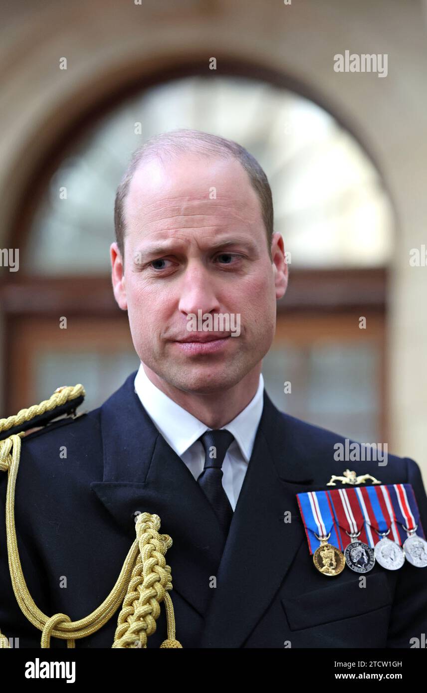 The Prince of Wales at the Lord High Admiral's Divisions at the ...