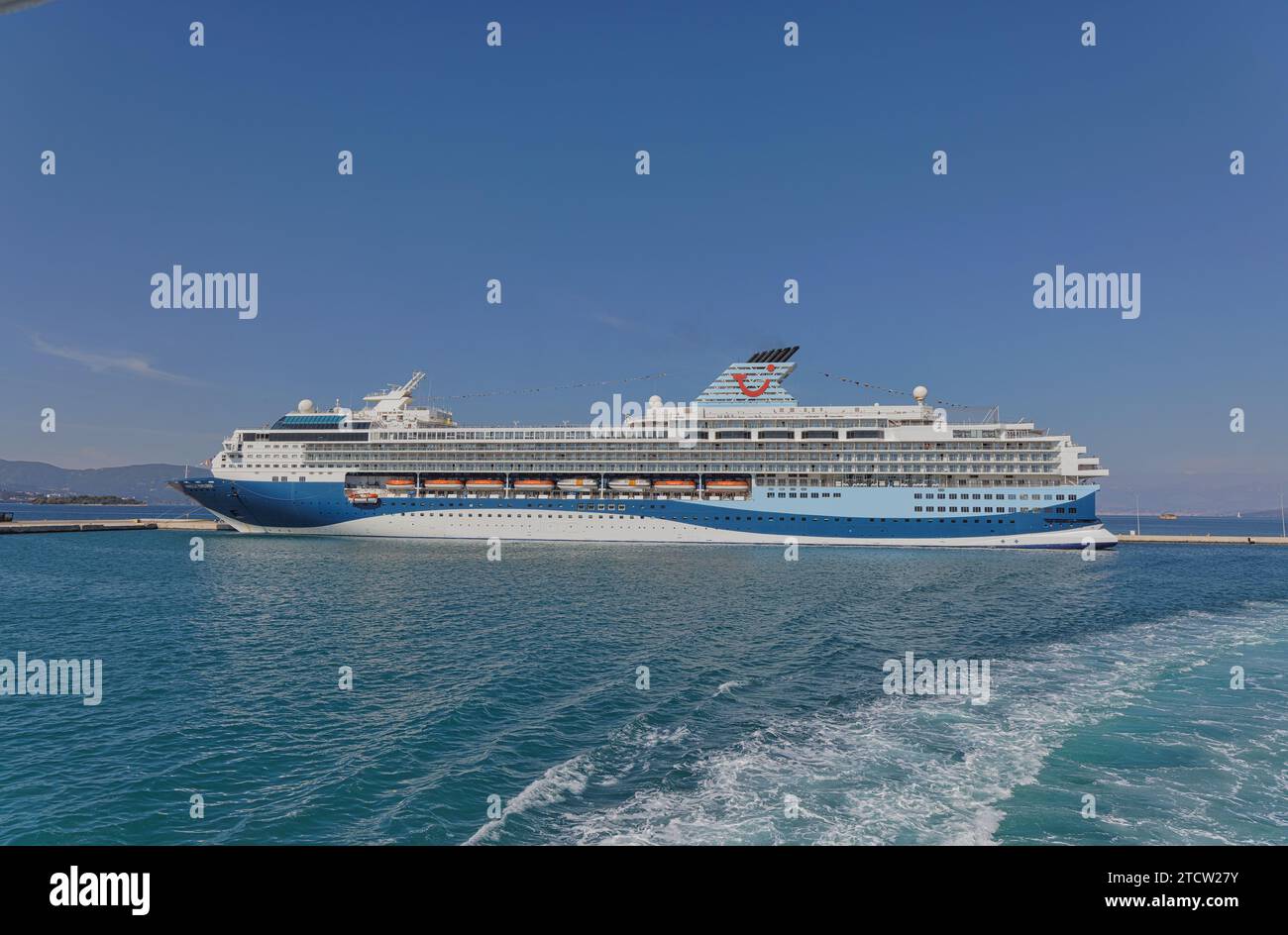 Marella Explorer Cruise Ship Docked in Corfu Stock Photo - Alamy