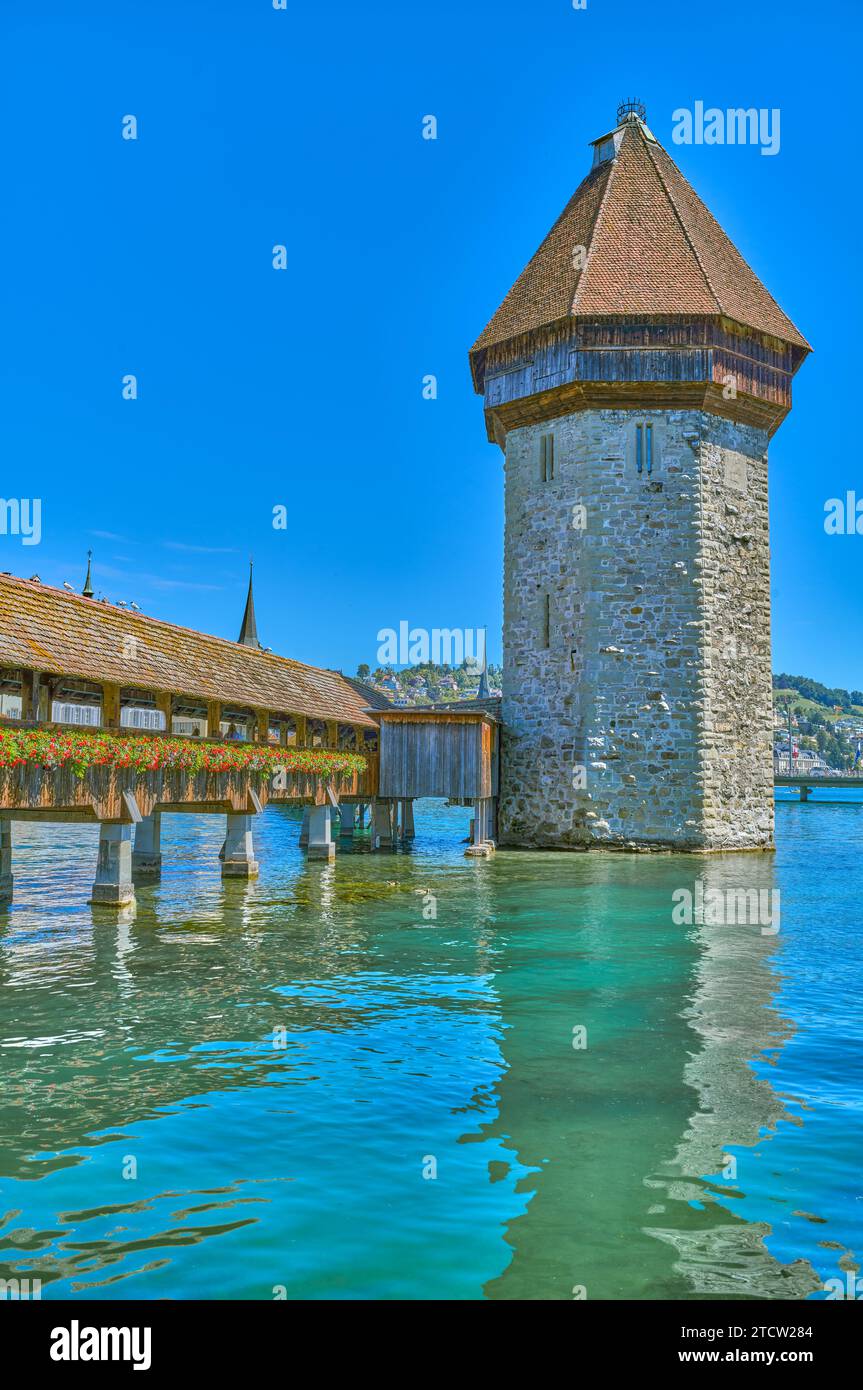 Octagonal water tower hi-res stock photography and images - Alamy