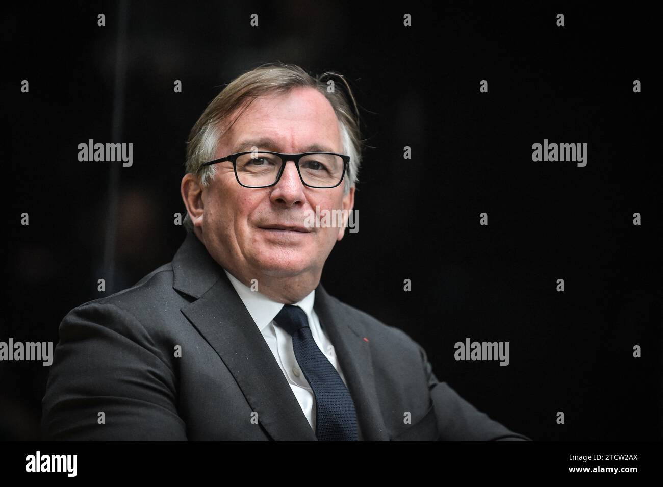 President of Chanel Fashion Activities Bruno Pavlovsky looks on during ...