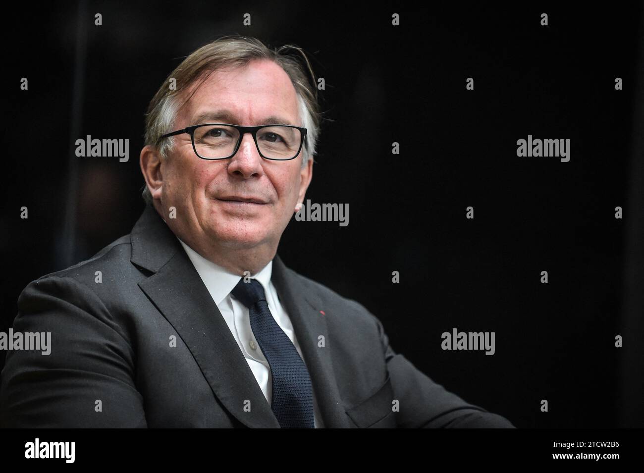 President of Chanel Fashion Activities Bruno Pavlovsky looks on during ...