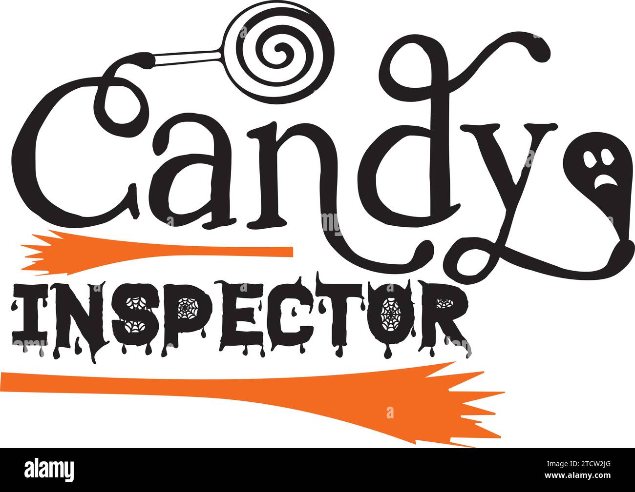 Candy inspector icon Stock Vector Images - Alamy