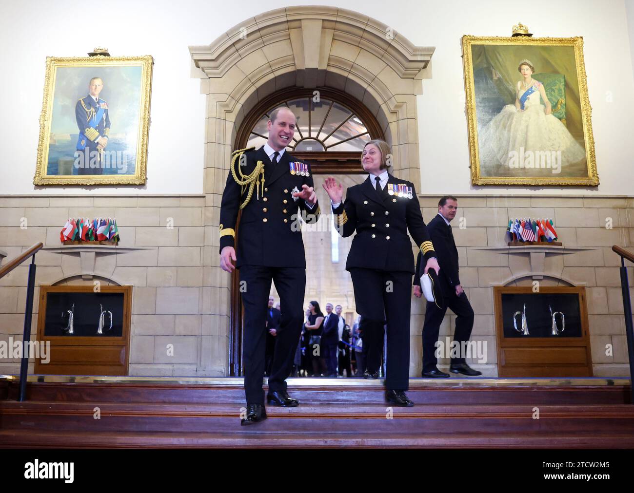 The Prince of Wales at the Lord High Admiral's Divisions at the ...