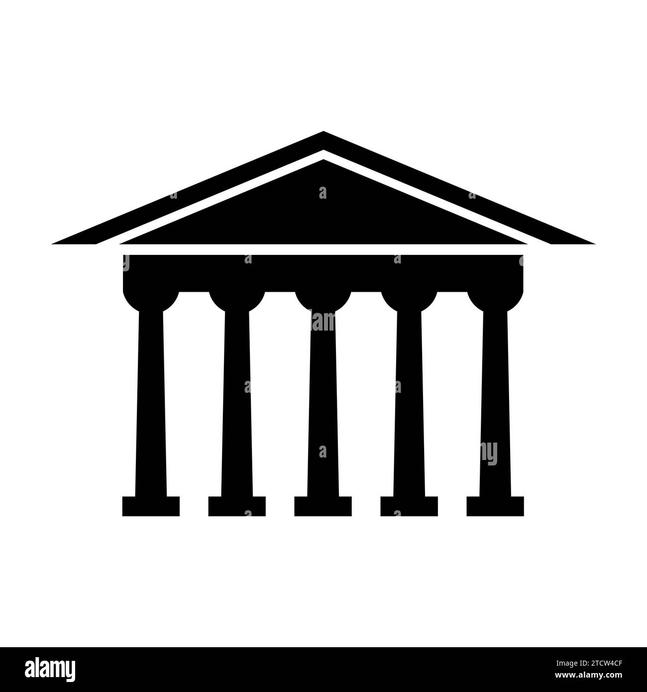 Banking pillars Stock Vector Images - Alamy