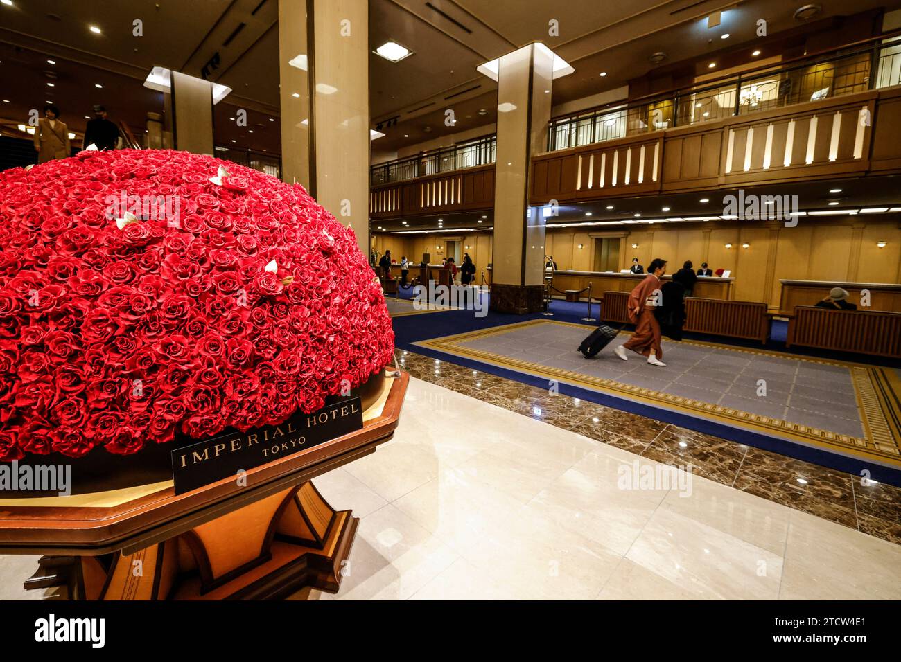 Imperial hotel lobby hi-res stock photography and images - Alamy