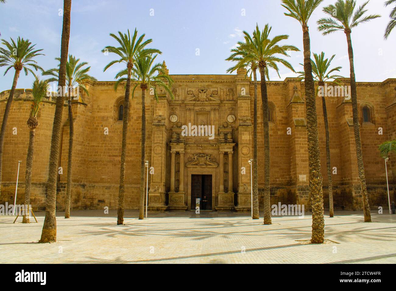 Almería, Andalusia, Spain, Europe.. Catedral de santa María de la ...