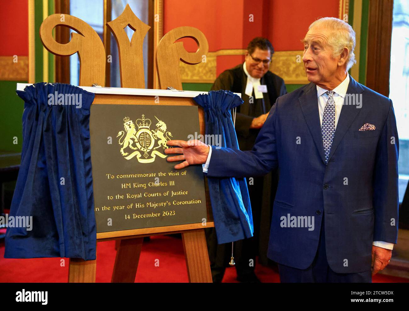 King charles iii plaque hi-res stock photography and images - Alamy