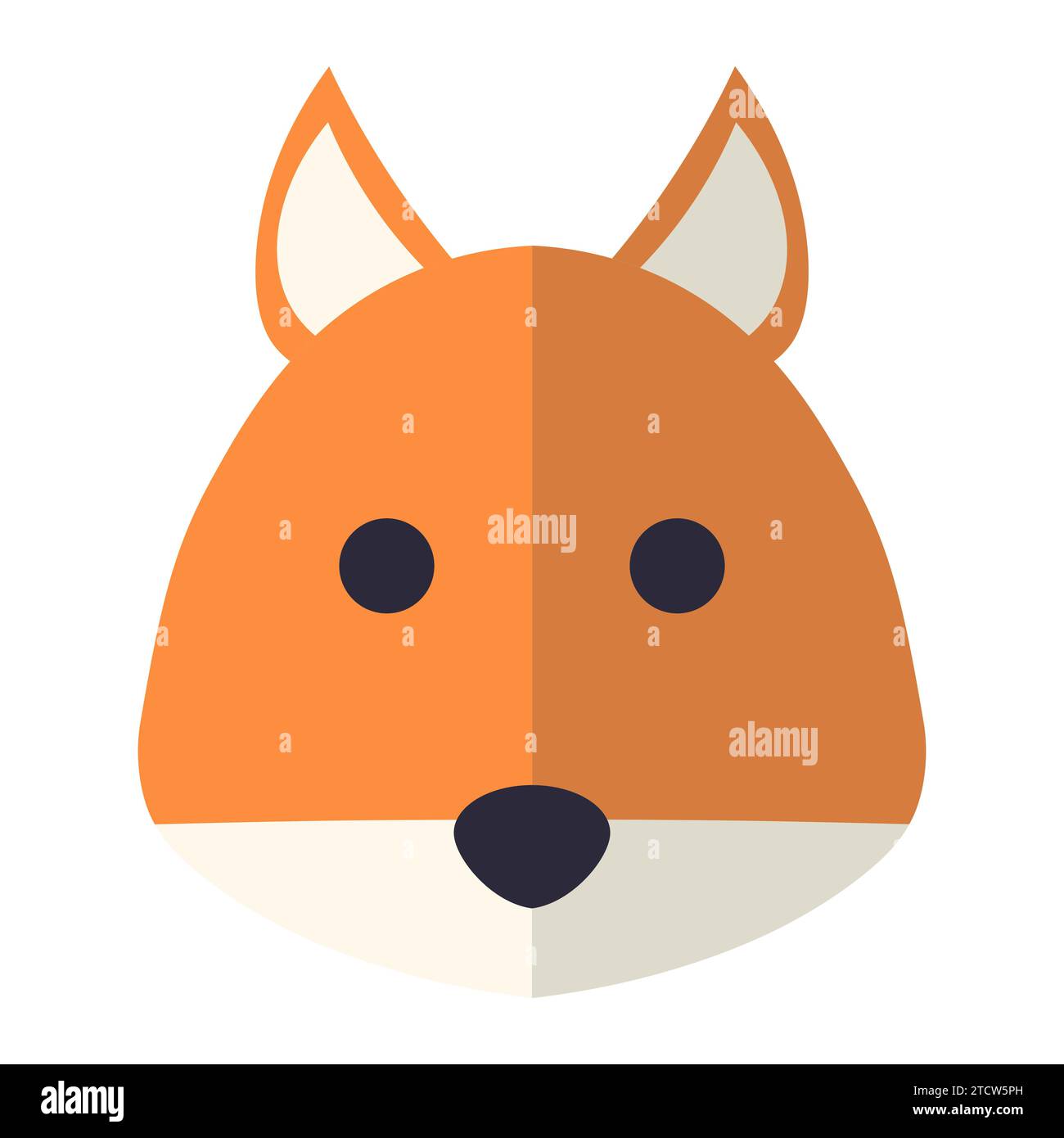 Abstract vector animal icon on white background Stock Vector Image ...