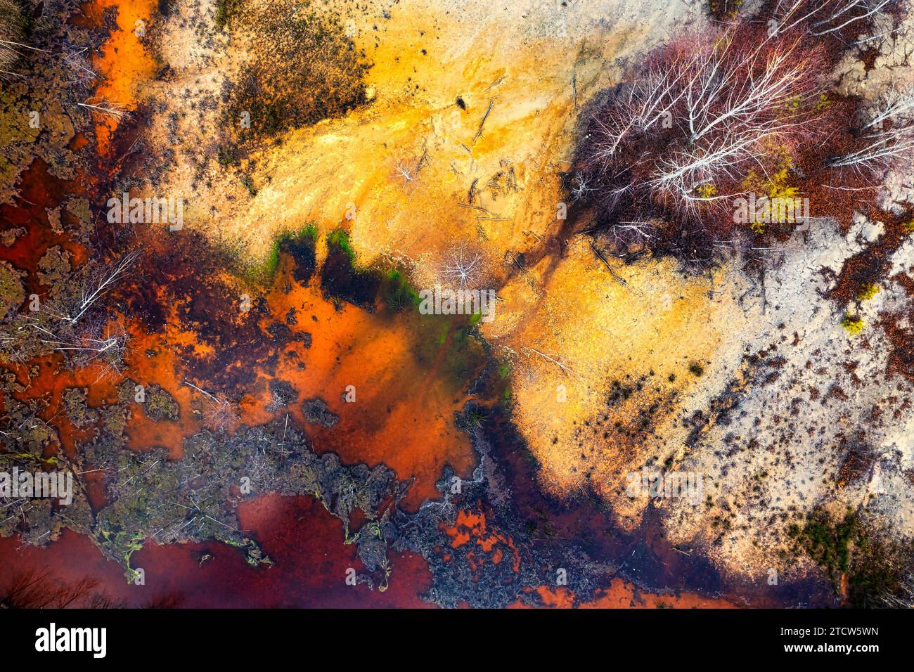 Hidden Depths: Journeying Through the Titanium Ore Quarry Stock Photo ...