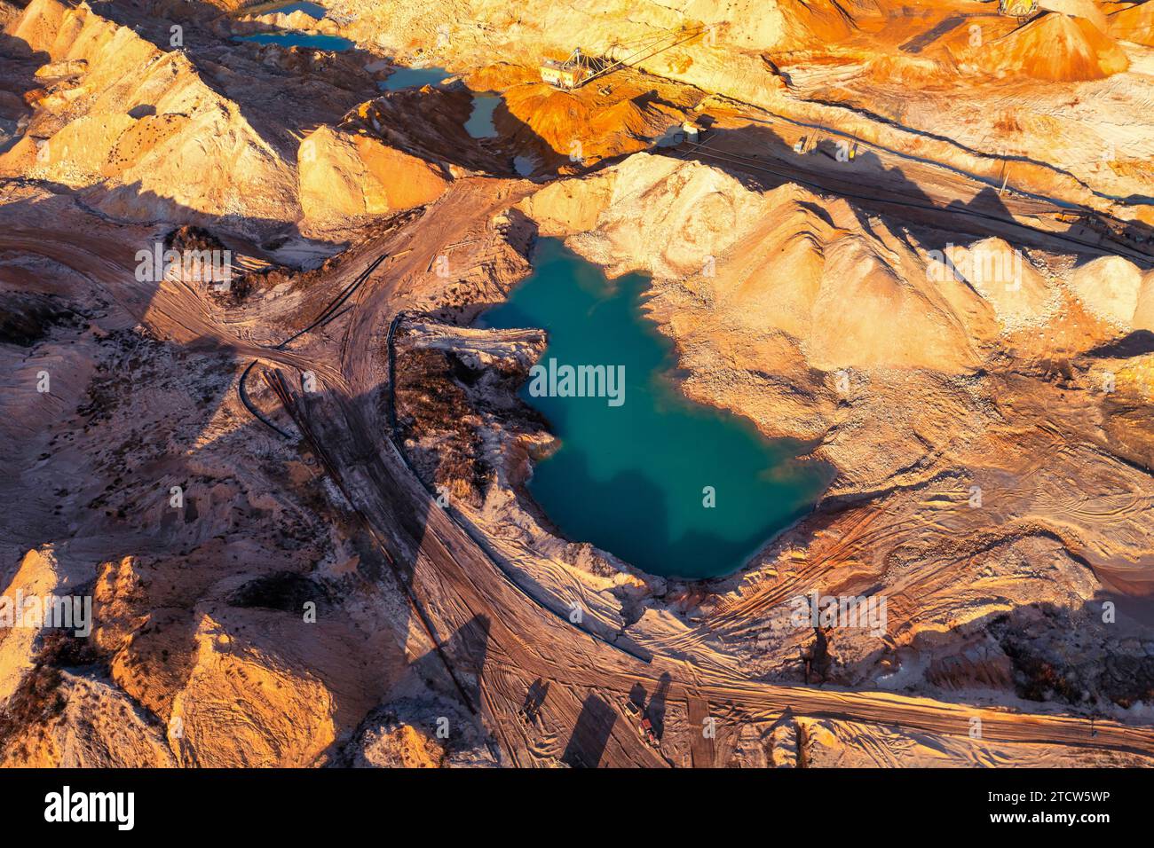 Titanium quarry hi-res stock photography and images - Alamy