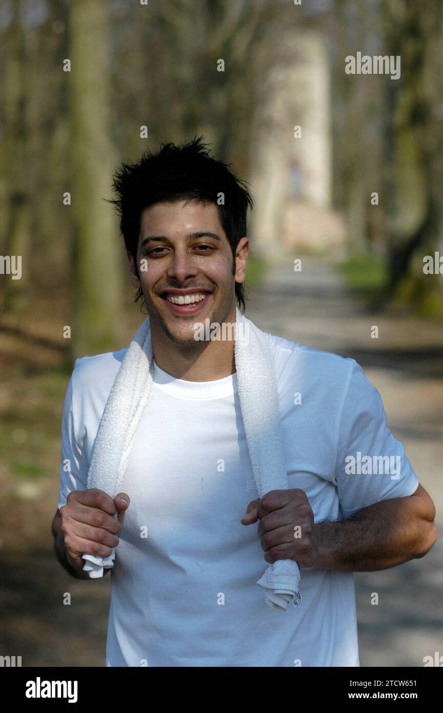 Nach dem Joggen , Deutschland, BLF *** After jogging , Germany, BLF ...