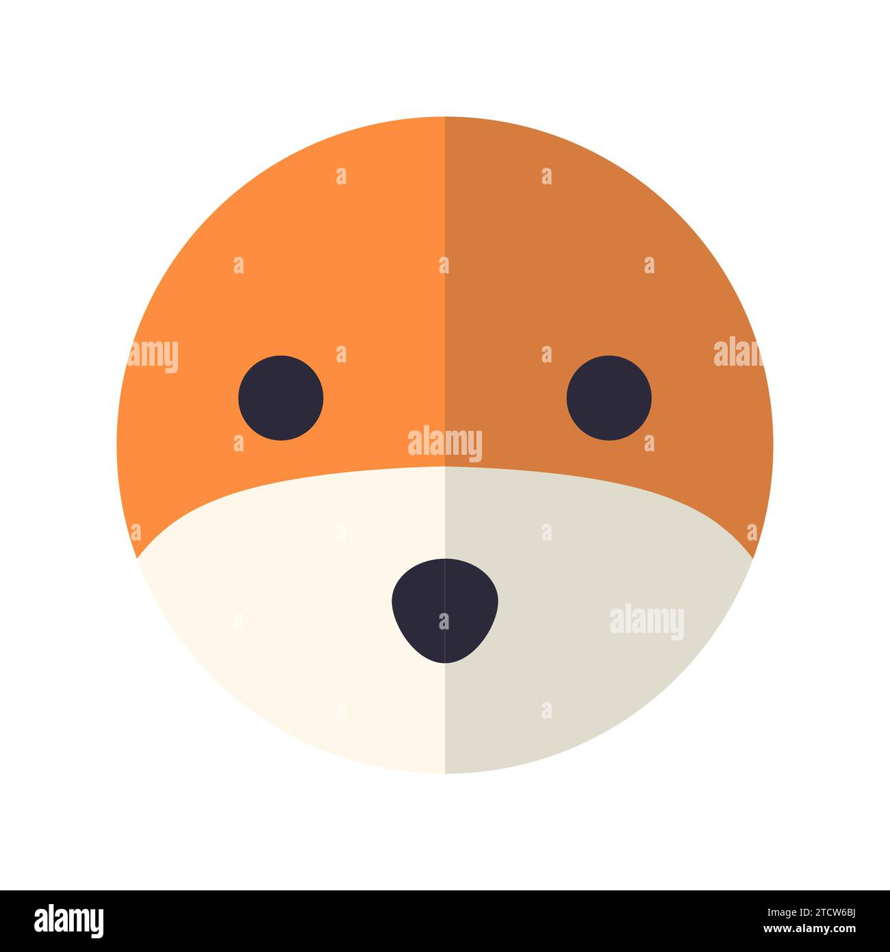 Abstract vector animal icon on white background Stock Vector Image ...