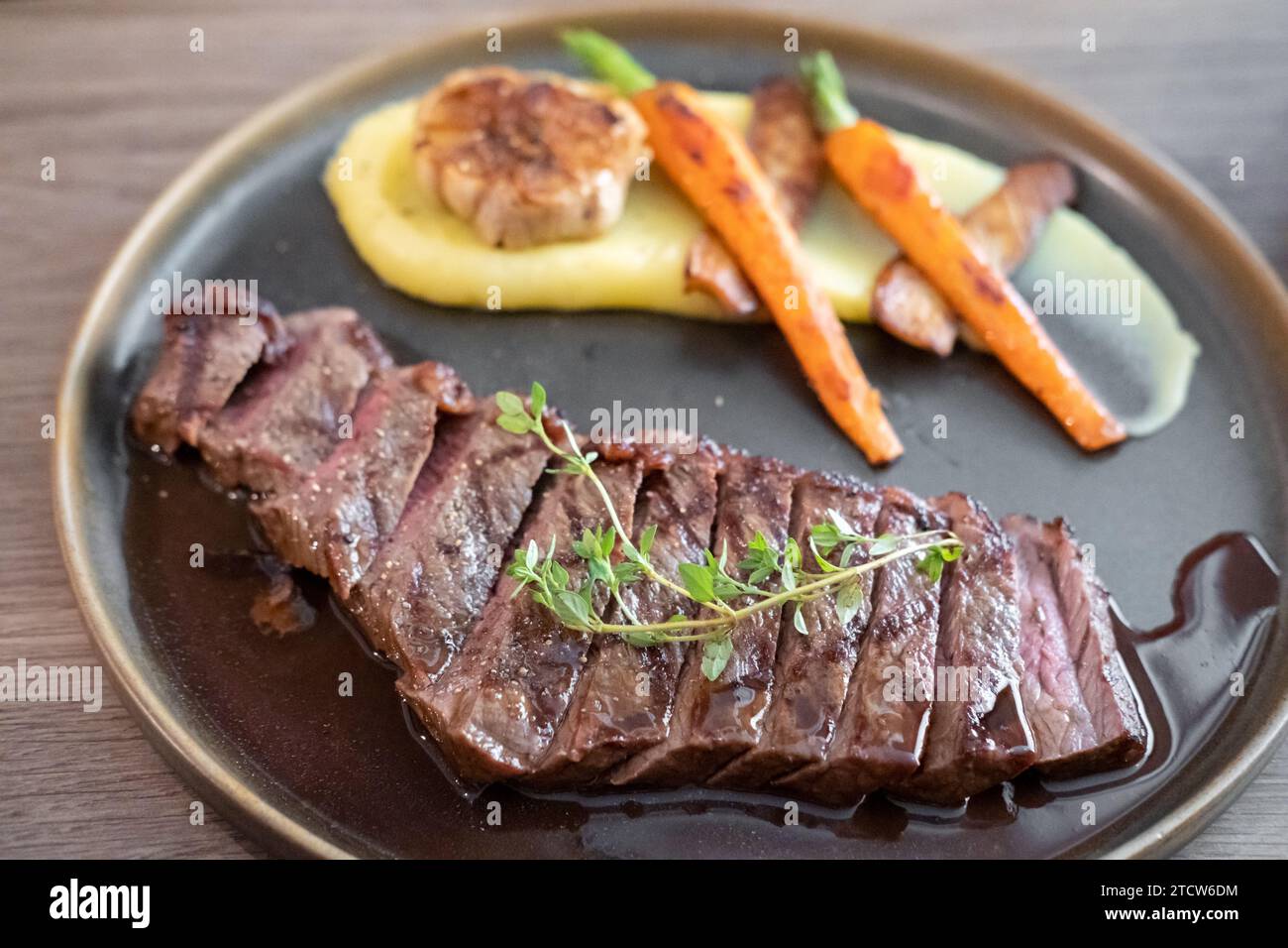 Sliced picanha beef on hi-res stock photography and images - Alamy