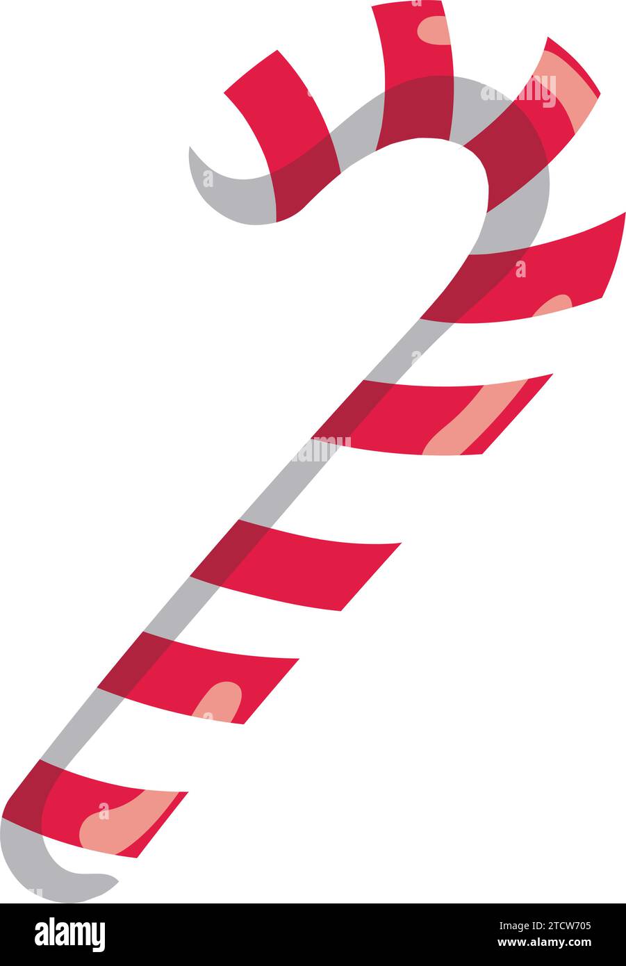 Colored christmas candy cane icon Vector Stock Vector Image & Art - Alamy