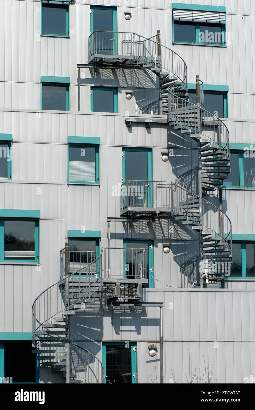 Wendeltreppe ,Deutschland, BLF *** Spiral staircase ,Germany, BLF ...