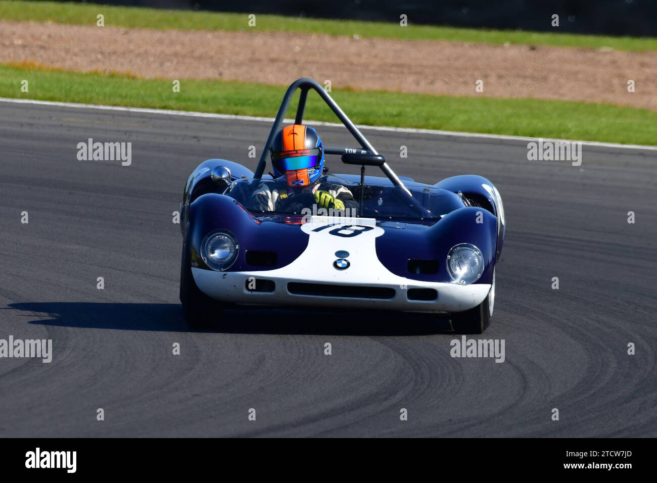Ross Drybrough, Max Bartell, Elva Mk7S, HSCC GT & SR Championship for ...