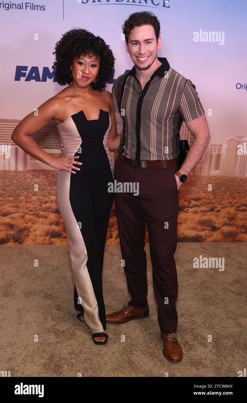 Las Vegas, USA. 13th Dec, 2023. Jessica Craig and Kellen Boyle arriving ...