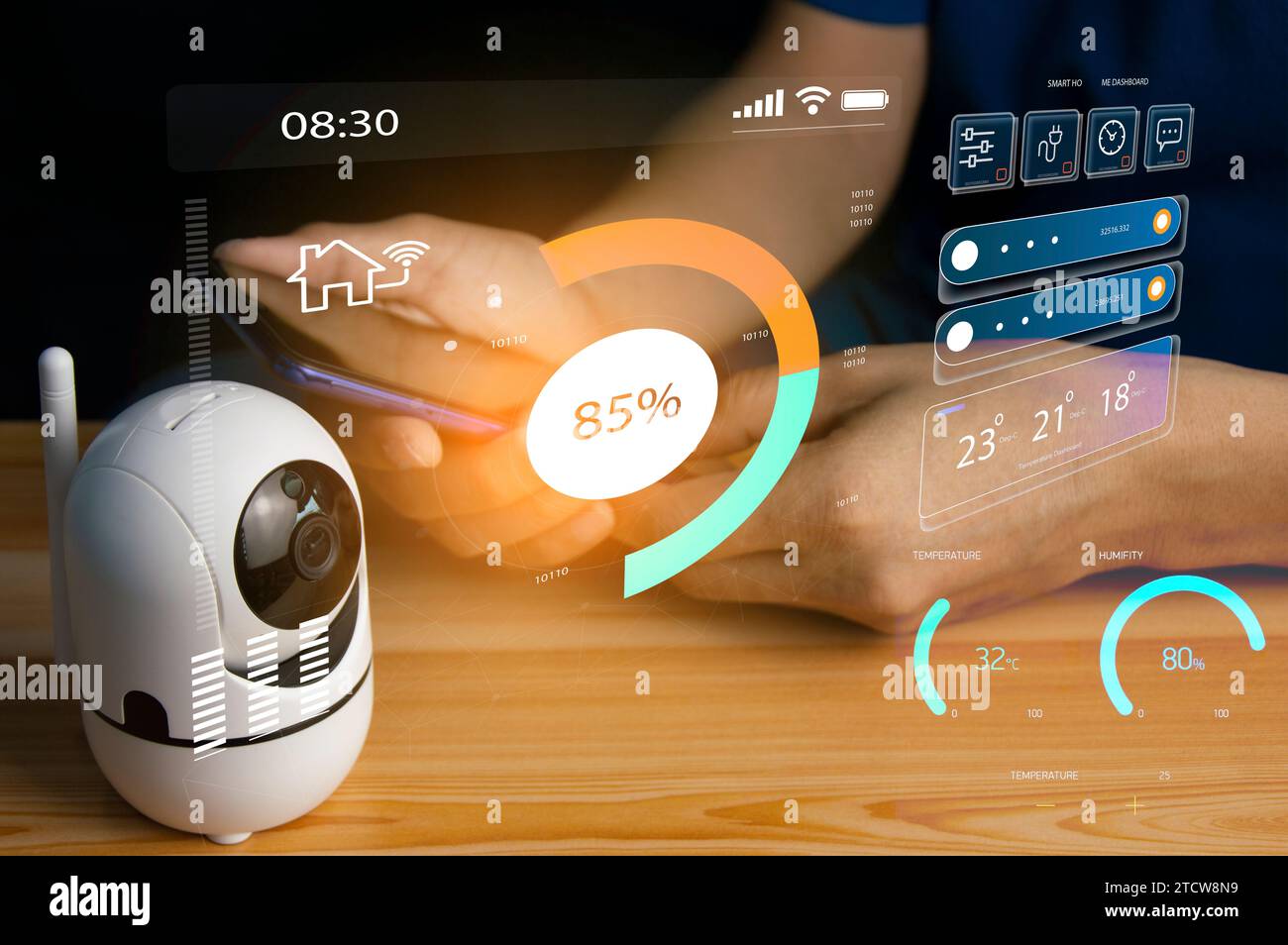 IP wifi wireless security camera supports Internet installation ...