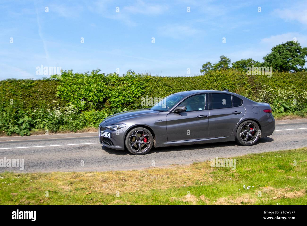 Alfa romeo giulia veloce tb auto hi-res stock photography and images ...